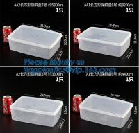 China Factory direct sale pp plastic food storage canister set food preservative box,Plastic home usage fresh food storage box for sale