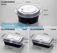 China clear disposable high quality plastic packaging food container transparent soup bowl,tableware 200ml cornstarch plastic for sale
