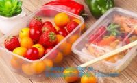 China Premium Meal Prep Containers 3 Compartment BPA-FREE Food storage Microwavable Dishwasher Safe plastic Lunch bento box for sale