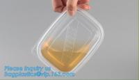 China Glass Fresh Keeping Box Round Vacuum Food Container with Press & Push Lid,Fresh Preservation Vacuum Glass Container Food for sale