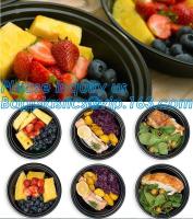 China clear disposable plastic fruit container / clear PET blister clamshell box for fruit,biodegradable blister food packagin for sale