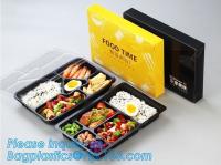 China Fast food delivFood Grade Flat Collapsible Kids Plastic Foldable Silicone Plastic Food Storage Container Bento Lunch Box for sale