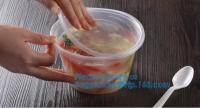 China disposable cornstarch convenience takeaway plastic food bowl,BPA free bamboo fiber plastic food bowl with FDA, fast food for sale