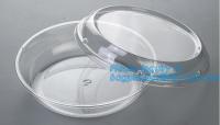 China Cheap Custom Food Grade Clear PET Salad Bowl Disposable Food Plastic Bowl,460ml Disposable PET Noodle Soup Salad Bowl for sale