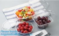 China 32oz Disposable Clear PET Plastic Salad Bowl With Lid PLA Biodegradable Salad Bowl,24oz Pet Disposable Plastic Salad Bow for sale