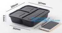 China Disposable Plastic food delivery box Printing Sushi Tray For Food Packaging,HIPS Material Disposable Black Plastic Food for sale