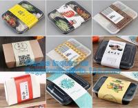 China Disposable PP plastic food container 3 compartment containers / bento box / meal prep containers,food containers square for sale