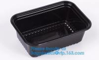 China Wholesale 3 Compartment Take away Microwave PP High Quality food container Plastic Prep Meal disposable bento box with l for sale