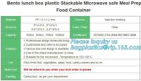 China Factory Direct Lid Plastic Lunch Box Clear Food Container,Keep Fresh Crisper Food Box,Fresh Boxpp packaging disposable c for sale