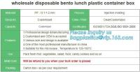 China Factory Direct Lid Plastic Lunch Box Clear Food Container,Keep Fresh Crisper Food Box,Fresh Boxpp packaging disposable c for sale