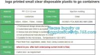 China Blister large clear plastic fruit container with lid for fruit packaging,blister fruit box /container/ fruit Tray/ Clear for sale