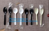 China Kids plastic cultery set made from biodegradable corn-starch,Hot-selling Cheap Plastic Cultery Sets 6