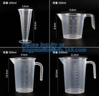 China 1L Clear measurement glass graduated cylinder jug for labor usage 200ml/400ml/900ml single wall water graduate measuring for sale