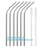 China Reusable Stainless Steel Drink Straw,Reusable Drinking Straw 304 Stainless Steel Metal Straws,Stainless Steel Metal Drin for sale