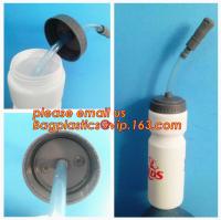 China 500ml BPA Free TPU Plastic Collapsible Foldable Soft Flask Sports Running Bicycle Water Bottle with Straw for sale