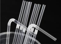 China Biodegradable Eco Friendly Dinnerware PLA Straws Enviroment Friendly Bio PLA Straw for sale