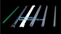 China Individual Packed 100% Biodegradable Non Plastic Drinking Straw PLA Straw,5mm flexible Biodegradable PLA Drinking Straws for sale