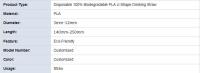 China Individual Packed 100% Biodegradable Non Plastic Drinking Straw PLA Straw,5mm flexible Biodegradable PLA Drinking Straws for sale