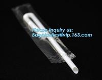 China Individual Packed 100% Biodegradable Non Plastic Drinking Straw PLA Straw,5mm flexible Biodegradable PLA Drinking Straws for sale