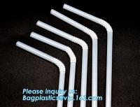China PLA Plastic Biodegradable Straws drinking Disposable straw Enviroment friendly Bio PLA straw,PLA straws 100% Recycled Bi for sale