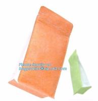 China Zip lockkk zipKraft Paper Bag Brown Party Wedding Favors Bread Cookies Gift Bags 18*9*6cm DIY Wedding Party Favour Supplies for sale