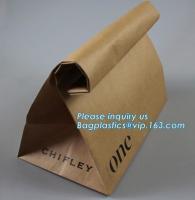 China Wholesale Promotion Custom Made Kraft Paper French Bread Baguette Bag For Bakery Packaging,Custom Made Brown Paper Bags for sale