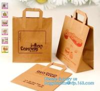 China kraft paper loaf baguette bread food packaging bag,Superior Quality Custom Logo Paper Bags,Bread Packaging Paper Bags for sale