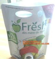 China special shaped fresh fruit juice plastic bag / baby drinking packing pouches,printed plastic stand up fresh frozen fruit for sale
