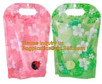 China Customized 2L~22 L bags in box aluminum foil packaging bag with spout 10 liter wine bag in box,5L/10L juice bag wine spo for sale