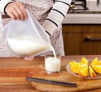 China Reusable Food grade Silicone Vacuum Food Fresh Bags Wraps Fridge Containers Refrigerator Bag silicone food storage bag for sale