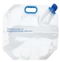 China 5L BPA Free Collapsible Water Bottle Foldable plastic Water Bag for Promotional/Camping/Climbing/Picnic/BBQ bagease pack for sale