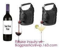 China Aluminum foil wholesale spout liquid wine bag in box with packaging,Bag in Box packaging with valve and spout/Unique bag for sale