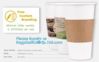 China Economical 8oz Disposable Custom Paper Coffee Cup,Hot selling beverage paper cups,cup sleeve,custom paper coffee cup sle for sale