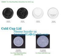China Biodegradable cup lid, PLA cup lid, PP LID, PET LID,Cold cup lid, hot cup lid, 10oz/12oz/16oz/22oz hot drink cup PS lid for sale