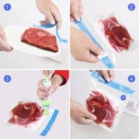 China Vacuum Stand Up Plastic Bags , Food Storage Bags 2 Pack Vacuum Sealer Rolls Shrink for sale