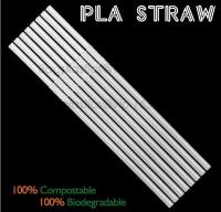 China Eco-friendly straw for drinking use, 100% compostable straw, PLA folding drinking straw for sale