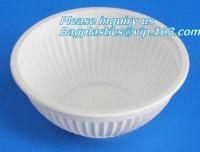 China 500ml sugarcane bagasse compostable disposable bowl bagasse pulp paper bowl,microwavable disposable sugarcane paper pulp for sale