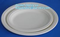 China round eco friendly corn starch plates restaurant disposable plates,Safe product biodegradable salad plate biodegradable for sale