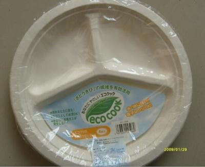 China Full Biodegradable Oval Compostable plastic Corn Starch plates,Eco- Friendly Biodegradable Corn Starch Disposable Tablew for sale