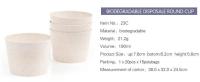 China Wheat straw Compostable PLA eco-friendly biodegradable Biodegradable ECO Friendly PLA Plastic Cup with Lid bagease pac for sale