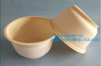 China Disposable Bagasse Pulp Biodegradable Ice Cream Corn Starch Bowl Packaging For Food,Biodegradable corn starch bowl for s for sale