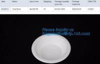 China microwavable disposable biodegradable corn starch salad bowl,Healthy children tableware USDA certification corn starch b for sale