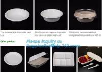 China microwavable disposable biodegradable corn starch salad bowl,Healthy children tableware USDA certification corn starch b for sale