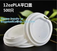 China Color Plastic Lid For Pla Coffee Yogurt Paper Cup,Disposable 90mm SGS test report CPLA lid for coffee cups bagease pack for sale