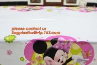China disposable plastic tablecover 108*180cm tablecloth/map for kids happy birthday party decoration supplies, cartoon mickey for sale