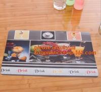 China Promotional PP/PVC Placemat Table Mat With Good Quality,vinyl weven decorative PVC placemats recycled table mat,Silicon for sale