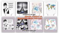 China SHOWER CURTAIN, PEVA CURTAIN, POLYSTER CURTAIN, PVC CURTAIN, ANTI-SLIP MAT FILM, PEVA SHELF LINER, DRAWER MAT, FABRIC SH for sale