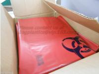 China Specimen bags, autoclavable bags, bio, Biohazard waste bags, sacks, Cytotoxic Waste Bags for sale