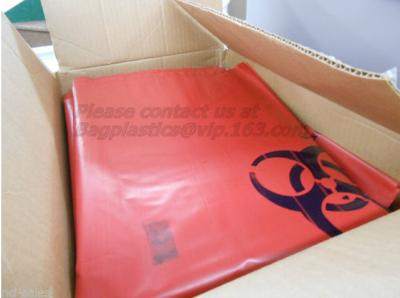 China Specimen bags, autoclavable bags, bio, Biohazard waste bags, sacks, Cytotoxic Waste Bags for sale