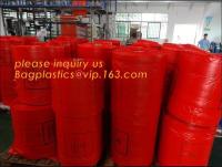 China trash bag for infecciosas, hospital use, biohazardous refuse bag, biodegradable compostable medical biohazard bags with for sale